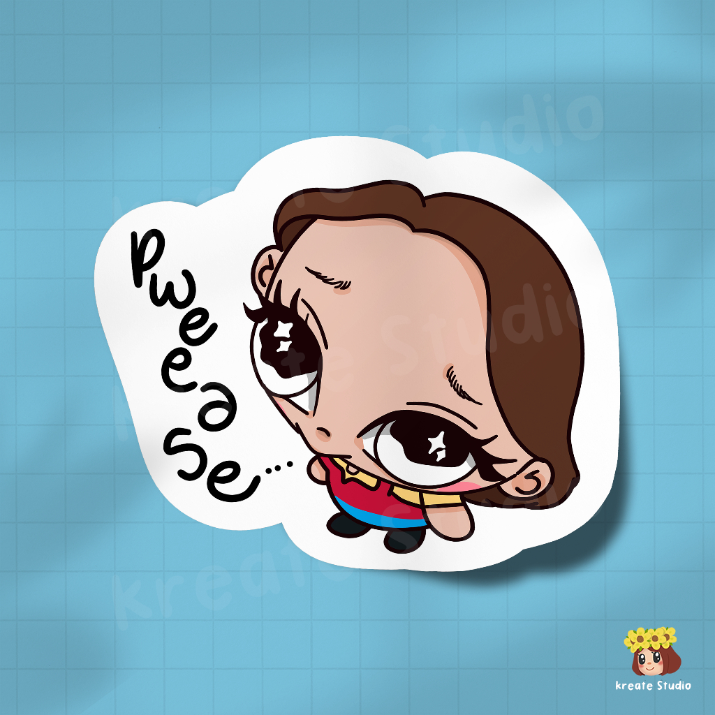 PWEEASE STICKER | Witty Funny Relatable Cute Laminated Waterproof ...