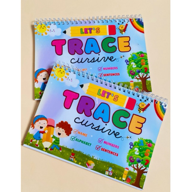 Cursive Tracing Pad for Handwriting practice/Begginers | Shopee Philippines