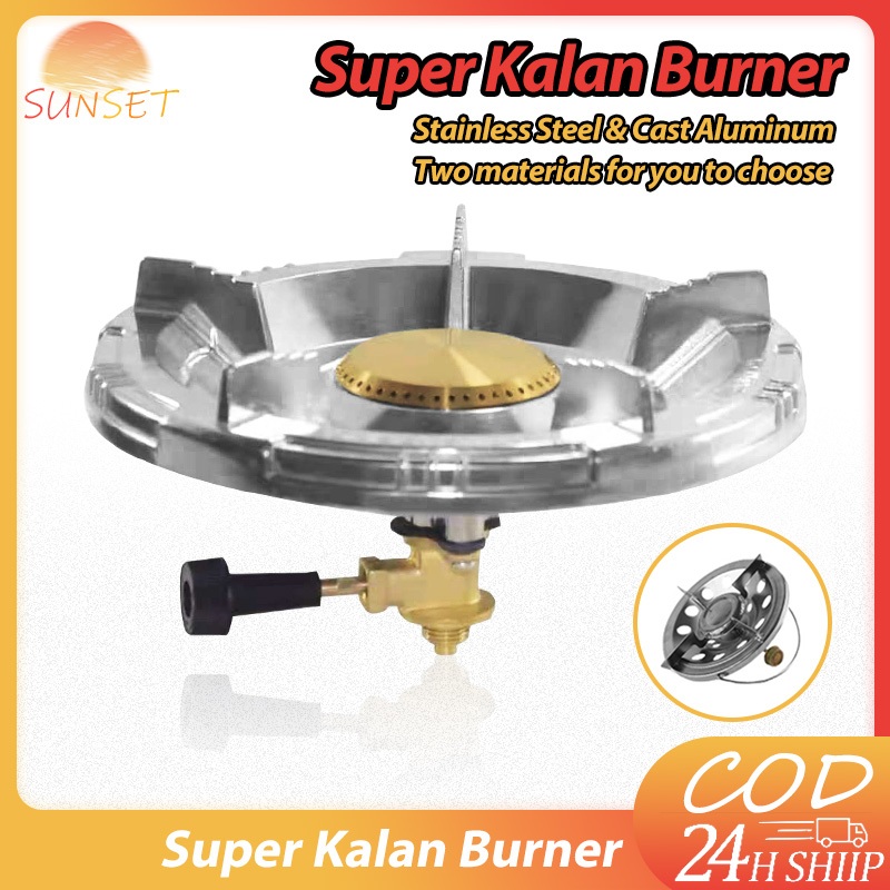 21/22CM Super Kalan Burner Gas Stove Complete Set Original Single Head ...