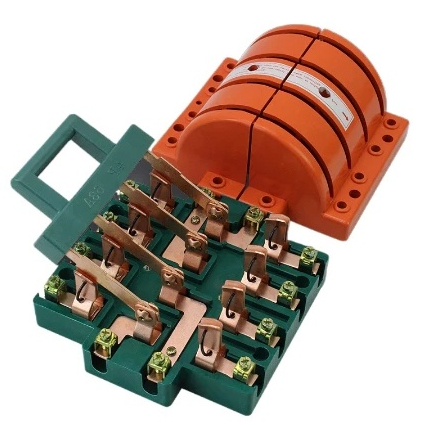 2 Pole Double Throw Knife Switch 220V Changeover Disconnect Switch ...