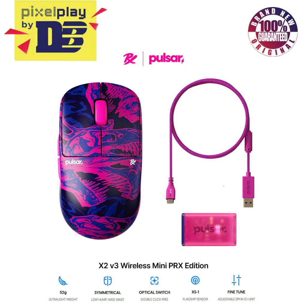 Pulsar X2 V3 PRX Edition Mini Ultra Light Weight eSports Gaming Mouse ...