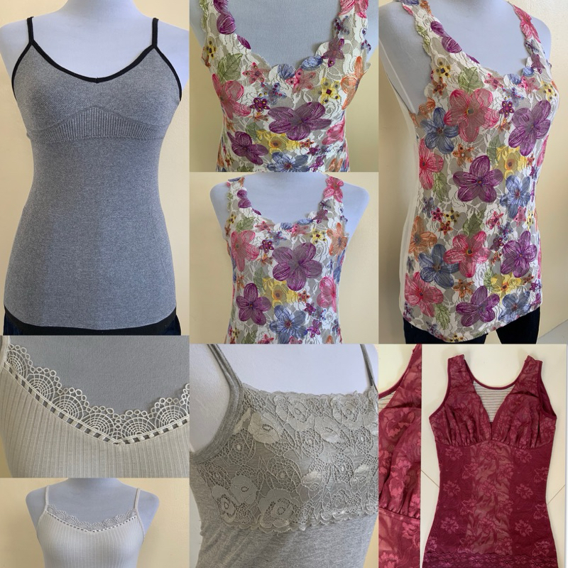 MIX SLEEVELESS BLOUSE INNER ASSORTED *PRELOVED* | Shopee Philippines