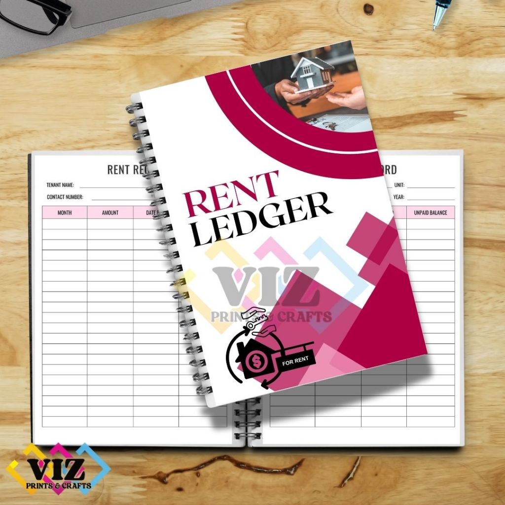 Rent Ledger / Tracker / Notebook / Journal / Logbook | Shopee Philippines