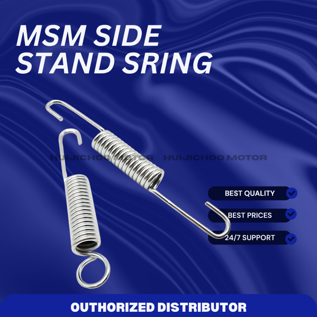 MSM SIDE STAND SPRING motorcycle for bajaj/tmx/xrm QUALITY | Shopee ...