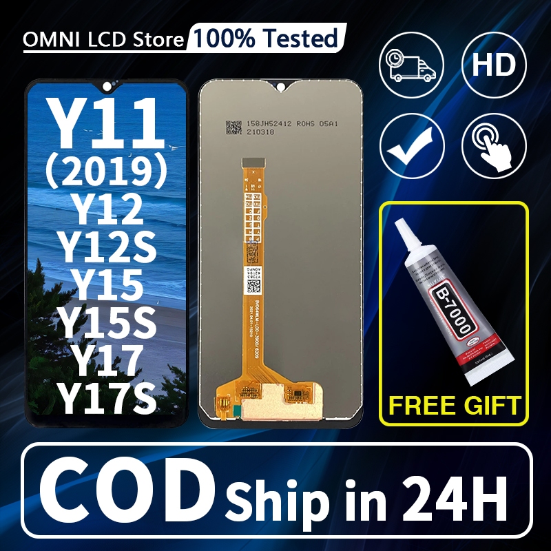 LCD For VIVO Y11 / Y12 / Y12S / Y15 / Y15S / Y17 / Y17S / Y22 / Y22S ...