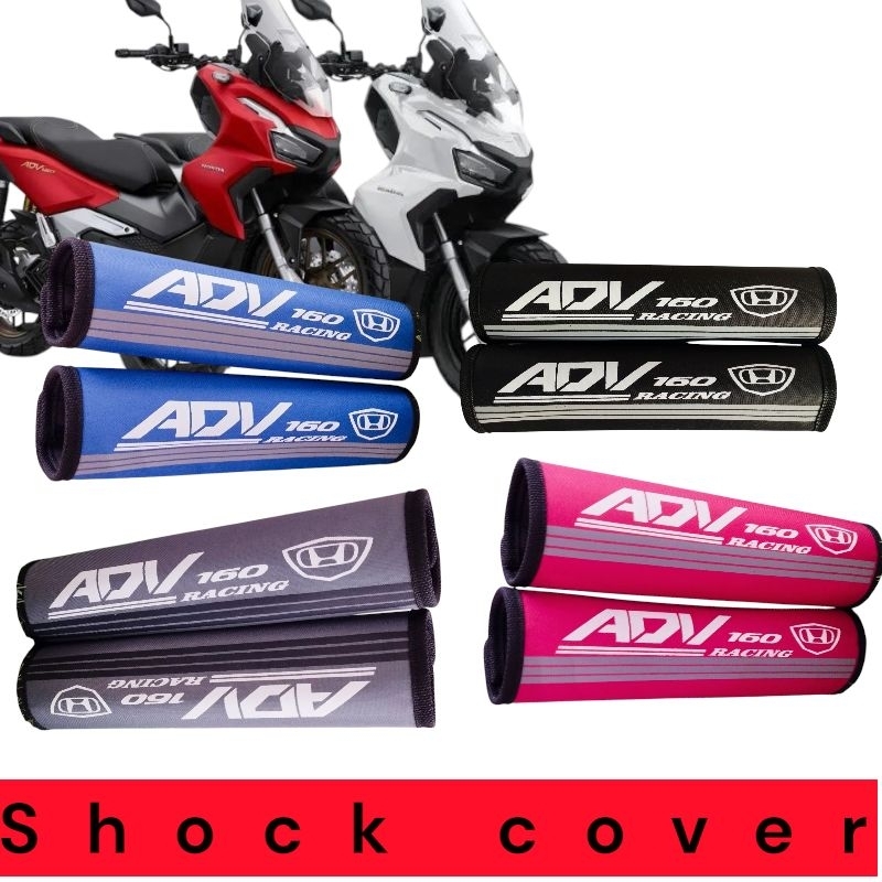 2pcs. shock cover fit honda160 adv 100% washable and very easy to ...