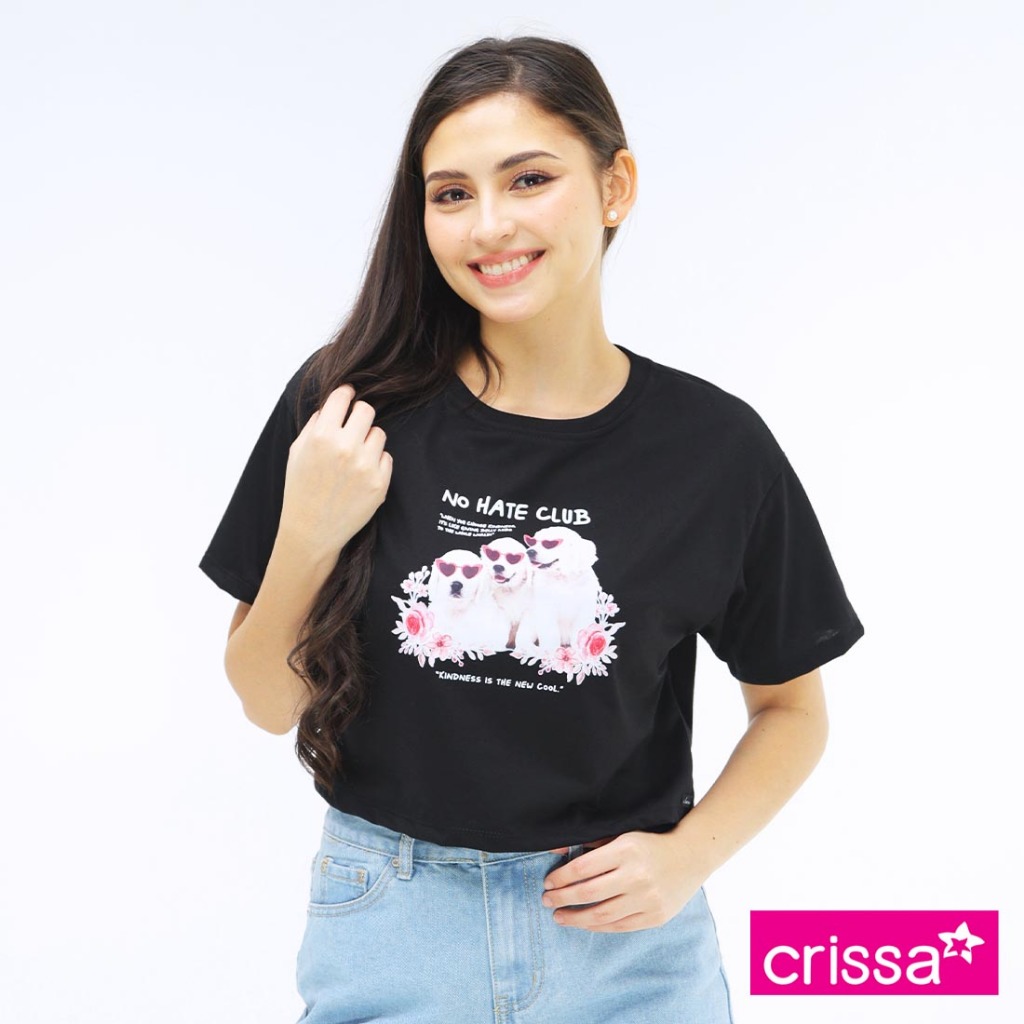 Crissa Single Jersey Short Sleeves Shirt CSTT03-0013 | Shopee Philippines