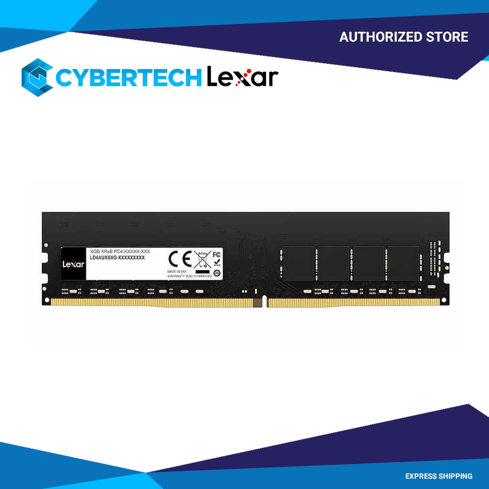 Lexar 8GB 16GB DDR4 3200MHz CL22 UDIMM Desktop Memory (LD4AU008G-B3200GSST) | Shopee Philippines