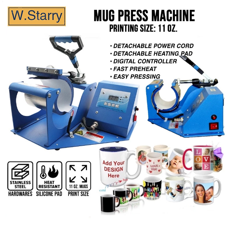 11 OZ Mug Press Machine Sublimation Transfer Machine for Mugs And ...