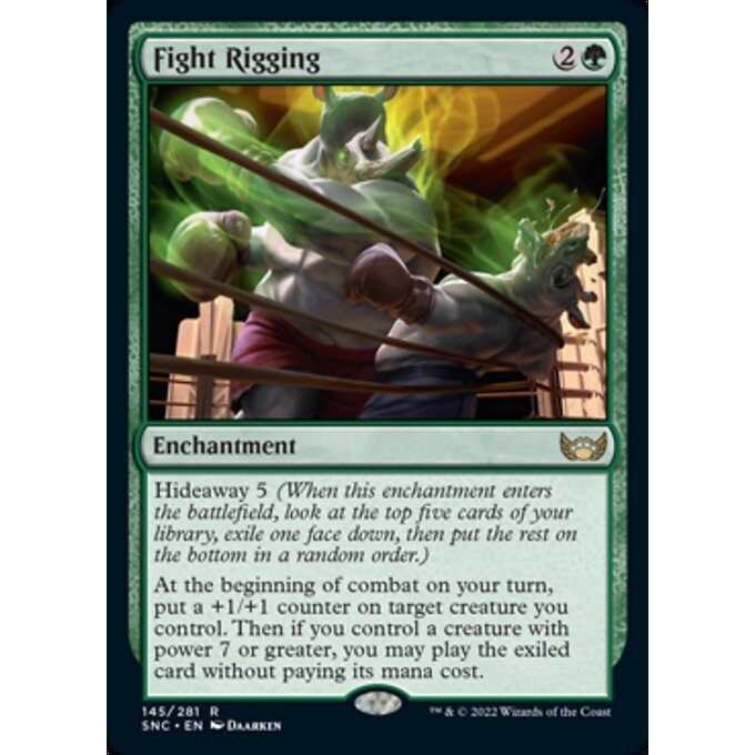MTG Fight Rigging (SNC) Streets of New Capenna | Shopee Philippines
