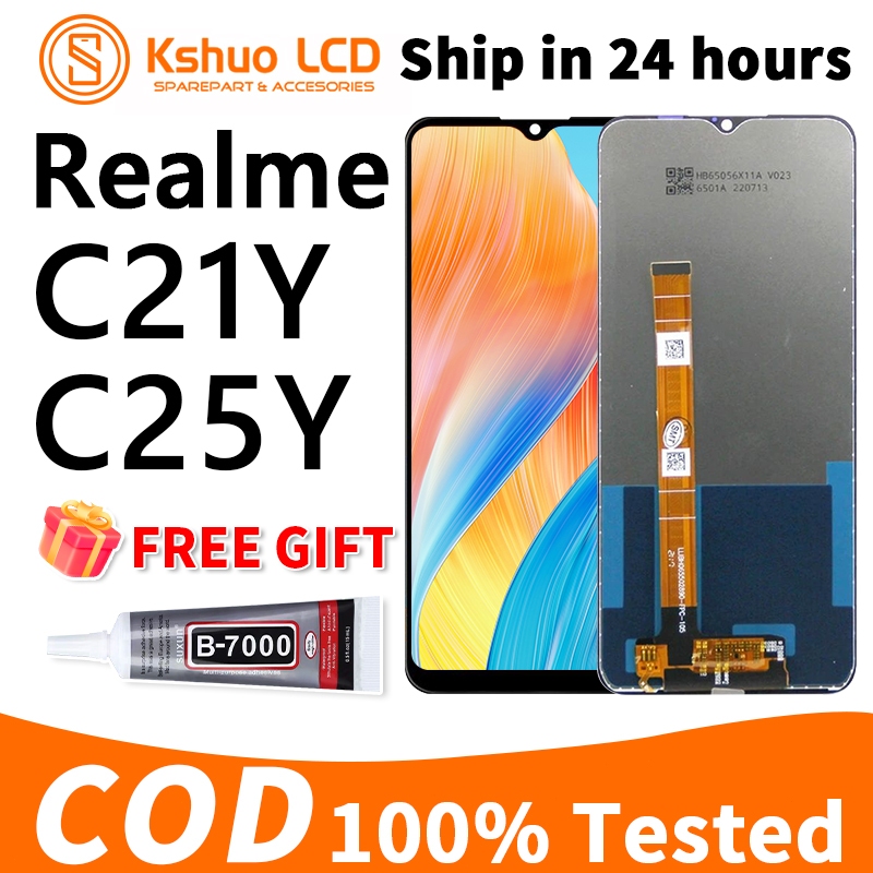 LCD for Realme C21 / C21Y / Realme C25 / C25Y set full screen replacement | Shopee Philippines