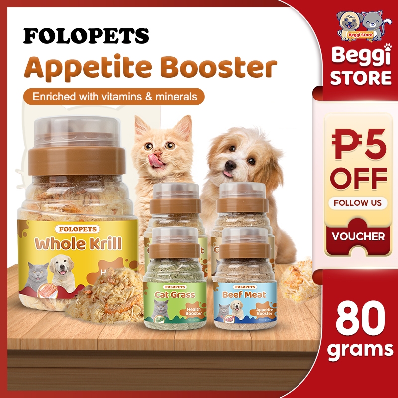 FOLOPETS Appetite Booster for Dog and Cat Food Toppers for Picky Eaters ...