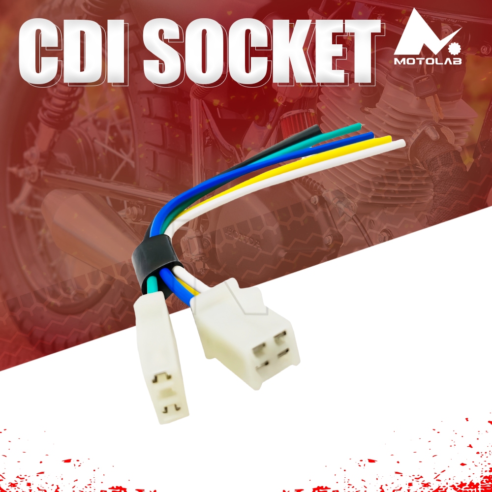 MOTOLAB CDI SOCKET FOR XRM, TMX155, MIO, TMX125 HIGH-QUALITY PRODUCT ...