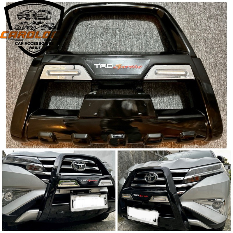 Toyota Rush 2018 - 2025 Bumper Guard with Light | Shopee Philippines