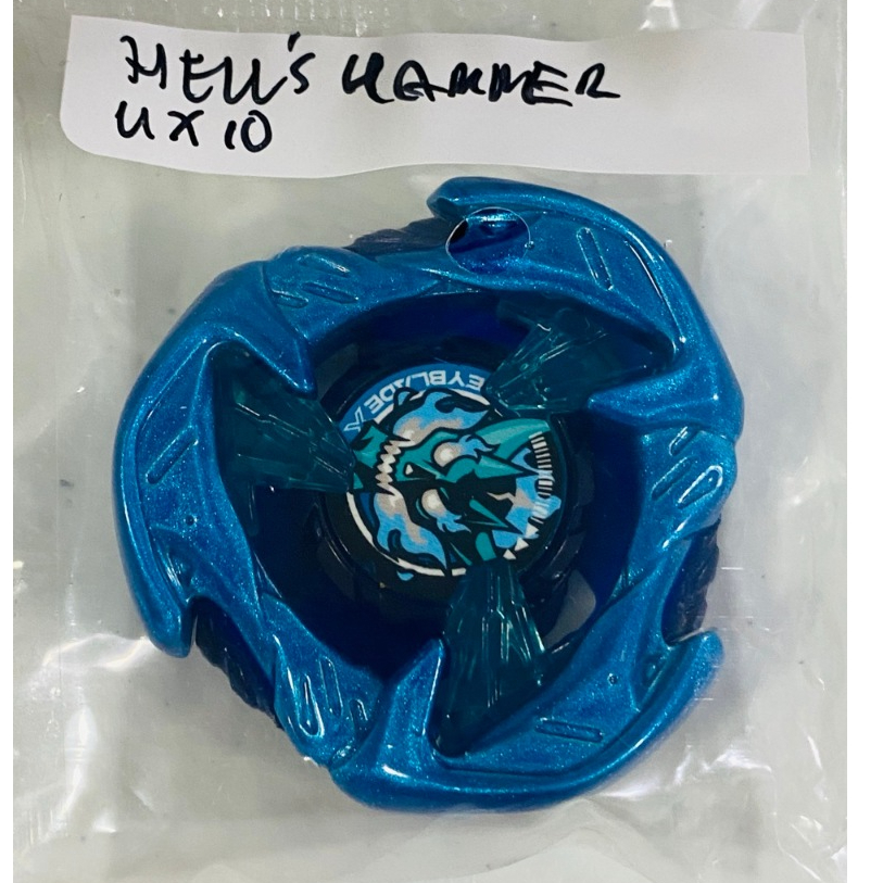 ORIGINAL Beyblade X UNUSED Hell's Hammer Blade Only UX-10 | Shopee ...