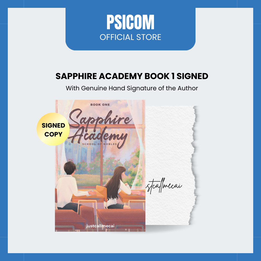 Psicom - [SIGNED COPY] Sapphire Academy Book 1 by Justcallmecai (2024 ...