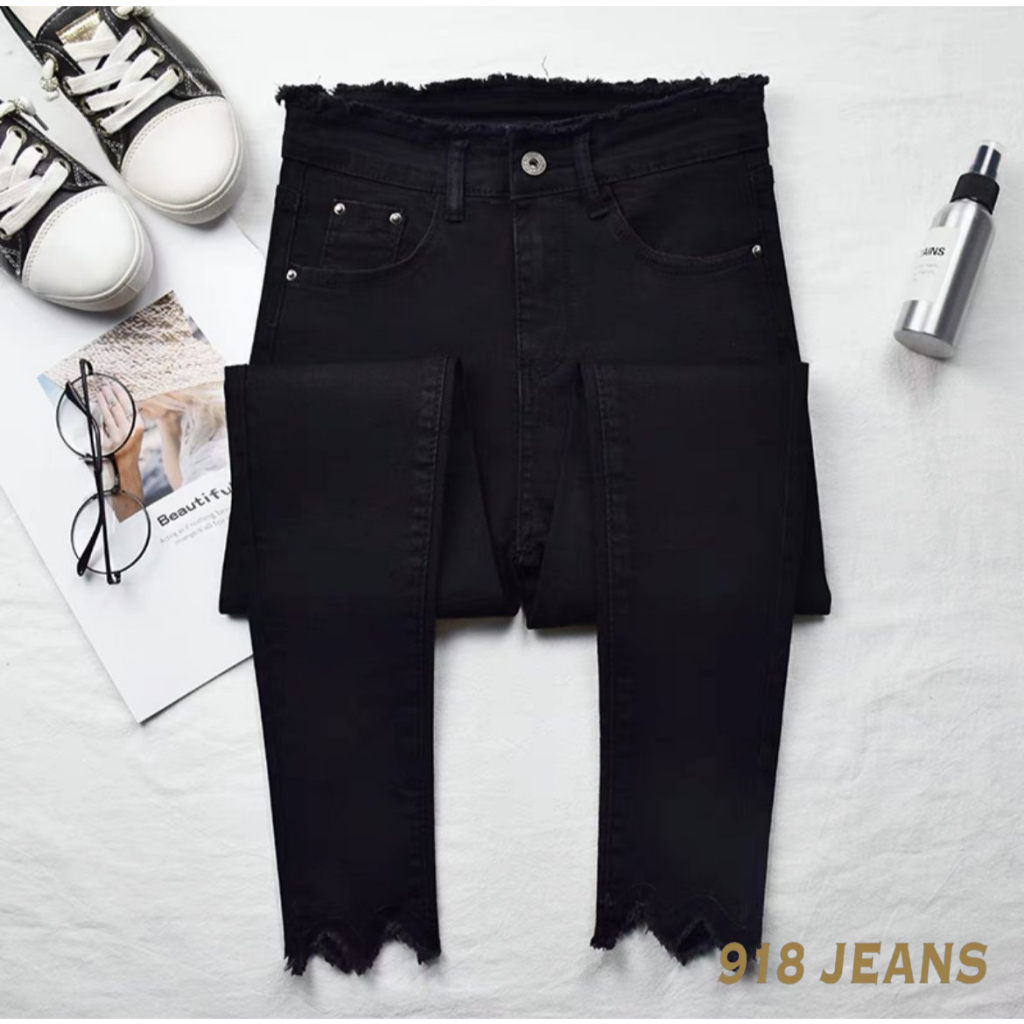 December Jeans high waist Pants for women fashion strechable color cod ...
