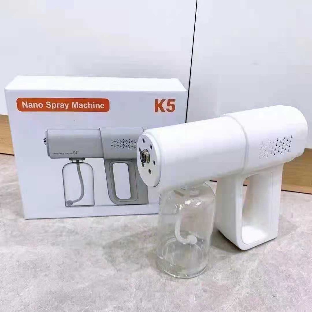 New Model K5 Wireless Nano Atomizer spray Disinfection spray Gun Sanitizer spray machine ...