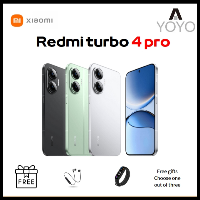 Redmi turbo 4 /turbo 4 pro/Mediatek Dimensity 8400 Ultra (4 nm) 6.67 inches 1220 x 2712 pixels ...