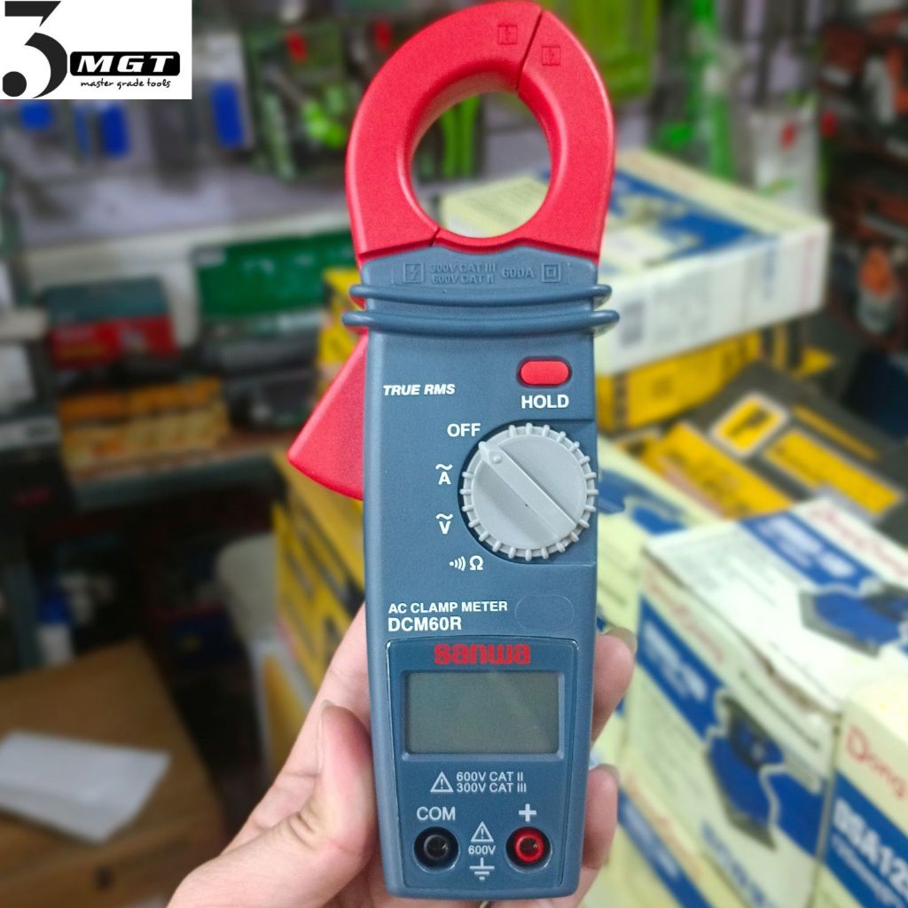 ORIGINAL SANWA DCM60R CLAMP METER 600A | Shopee Philippines