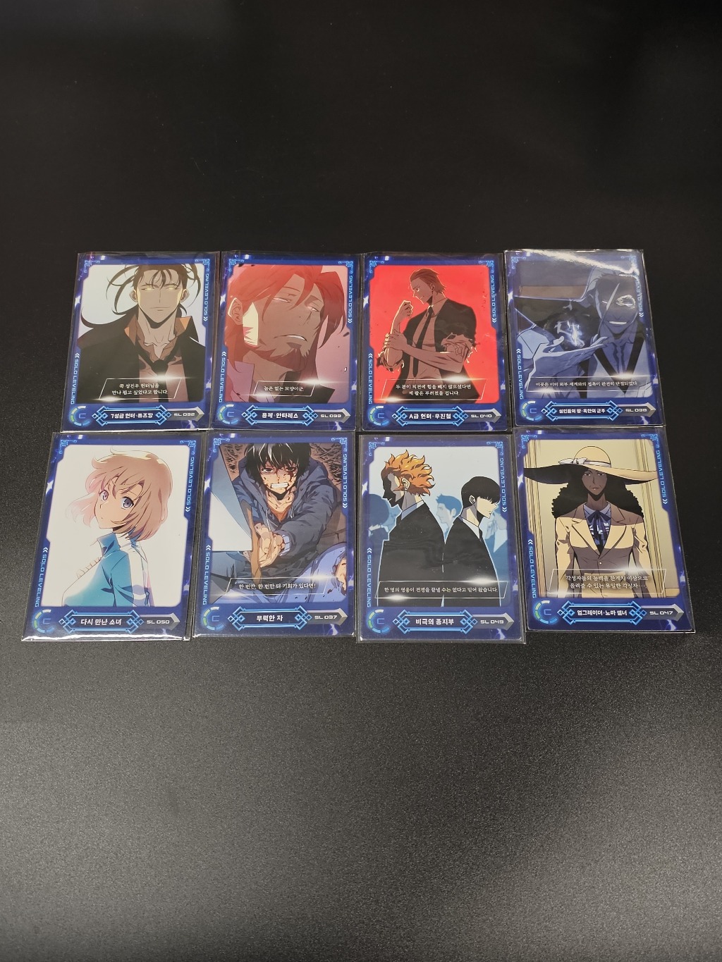 D&C Webtoon Solo Leveling Cards Volume 1 - Sold per card | Shopee ...