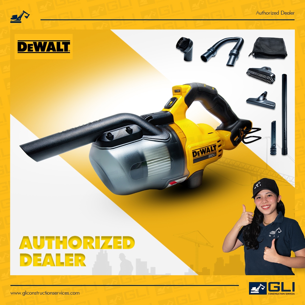 GLI - DeWalt 20V Cordless Hand-Held Stick Vacuum DCV501LN (BARE TOOL ...
