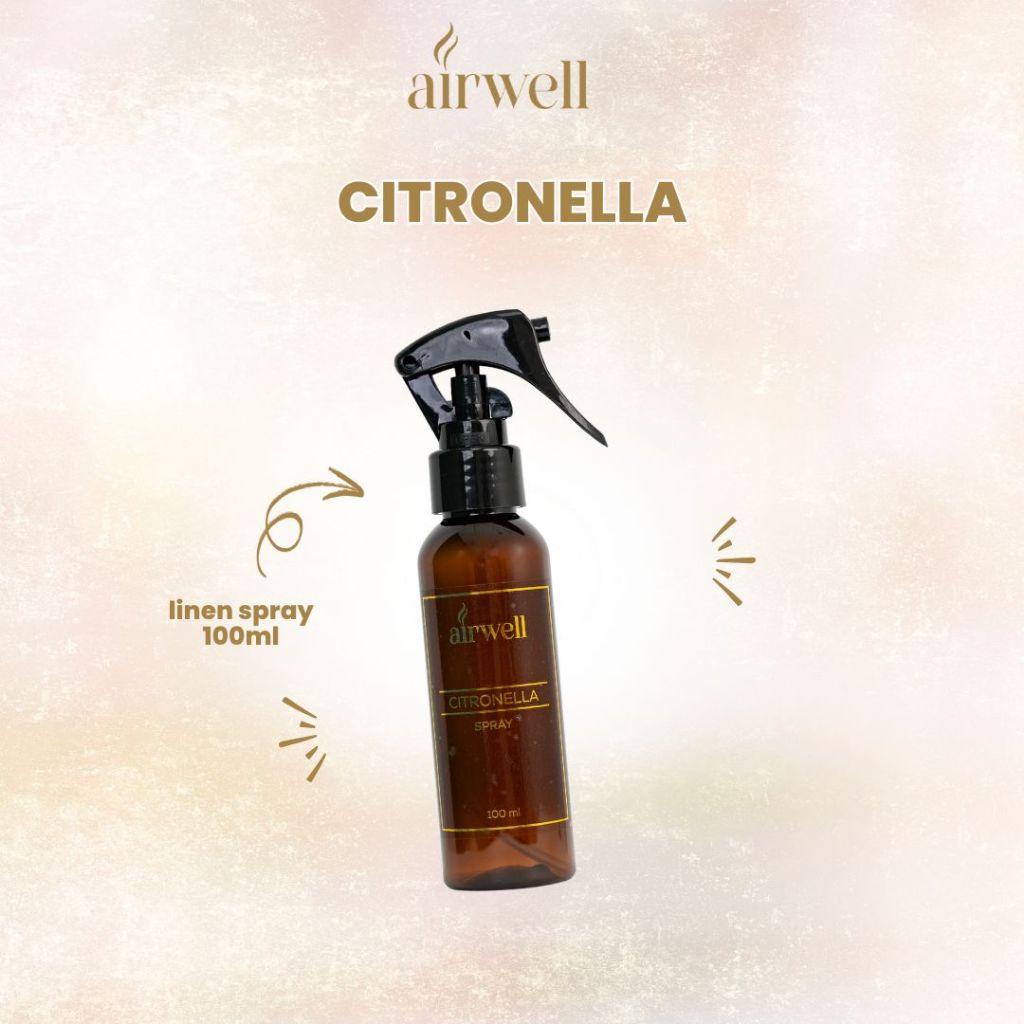 Airwell Citronella Spray Anti-Bacterial Deodorizer Freshener | Shopee ...