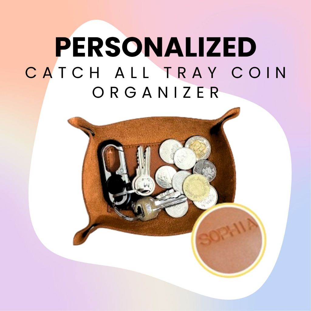 PERSONALIZED CATCH ALL TRAY COIN ORGANIZER FOR GIVEAWAYS OR SOUVENIRS ...