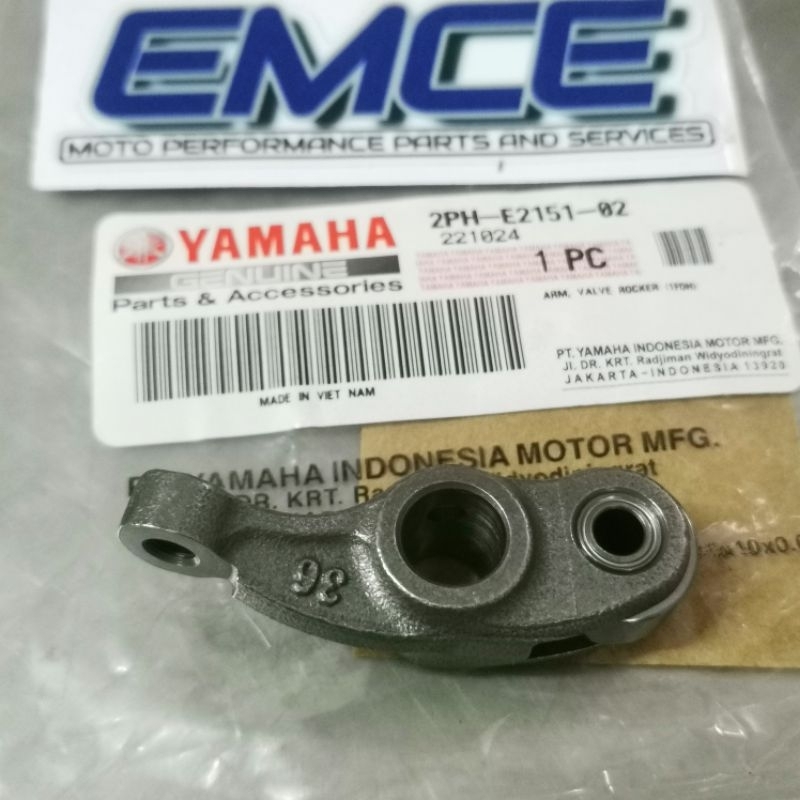E157 Rocker Arm Mio i 125, m3, Gear, Gravis, Soul i 125 Original Yamaha ...