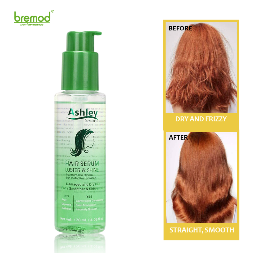 Ashley Shine Hair Serum Luster Shine Treatment Repair Care Damage ...
