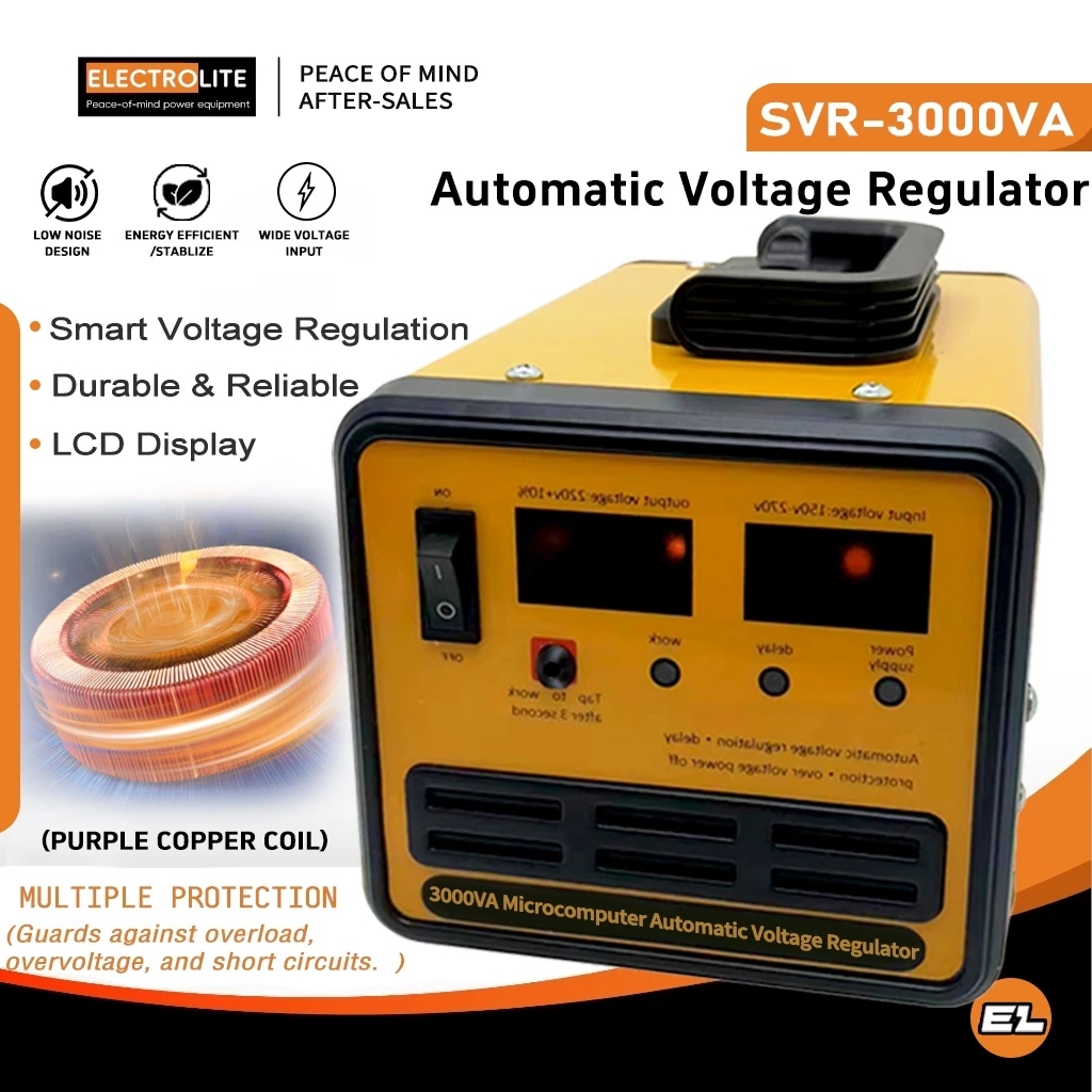 AVR Automatic Voltage Regulator 3000watts SVR-3000VA/2500VA/1500VA ...