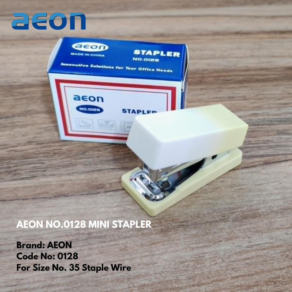AEON Office Mini Stapler No.35 | Shopee Philippines