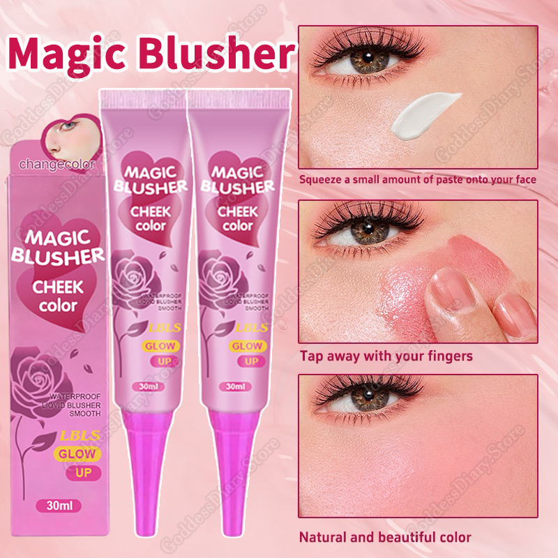 (FDA Approved）Magic Blusher Cheek Color Long Lasting Liquid Blusher ...