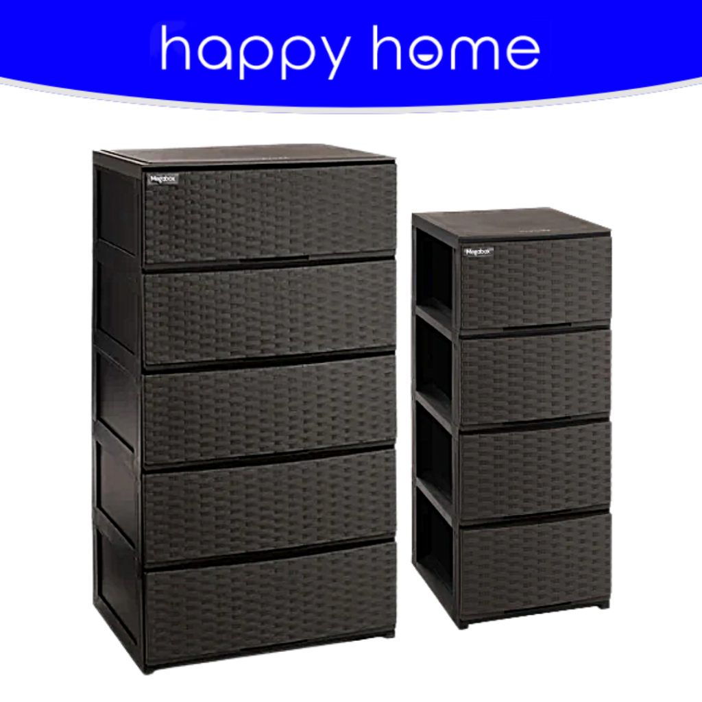 Megabox Boho Rattan Series Drawers | Shopee Philippines