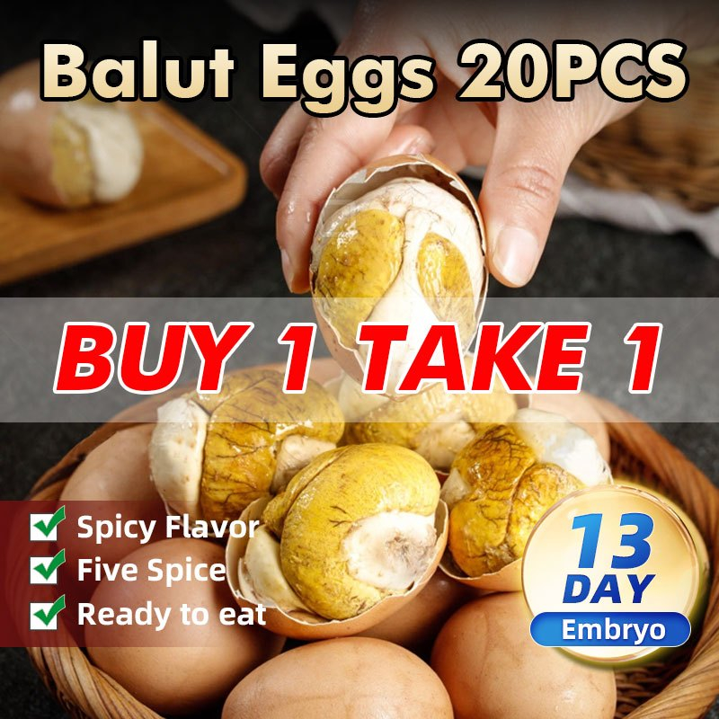 【Buy 1 Take 1】 Balut egg/Balot egg/balut spicy & Five-Spice Flavors ...