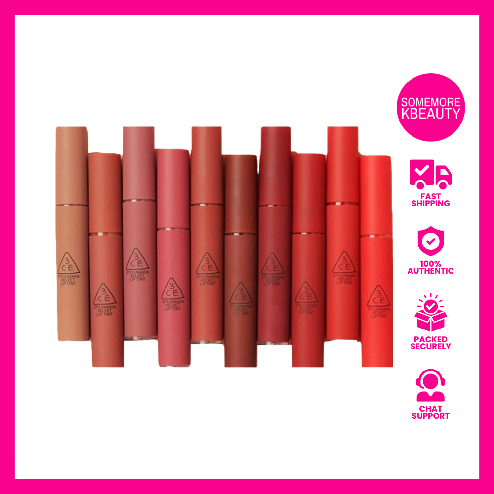 3CE Velvet Lip Tint Authentic 4g | Shopee Philippines