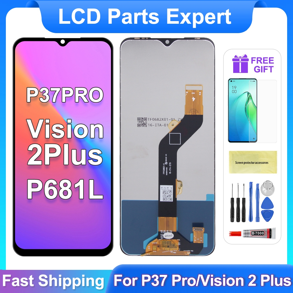 LCD For iTel P37 Pro P681L / Vision 2 Plus LCD Display Touch Screen ...