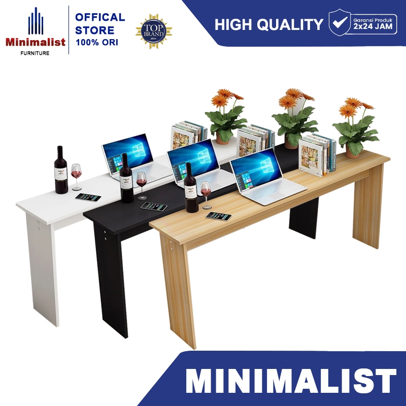 Simple small long table against the wall narrow table edge table ...