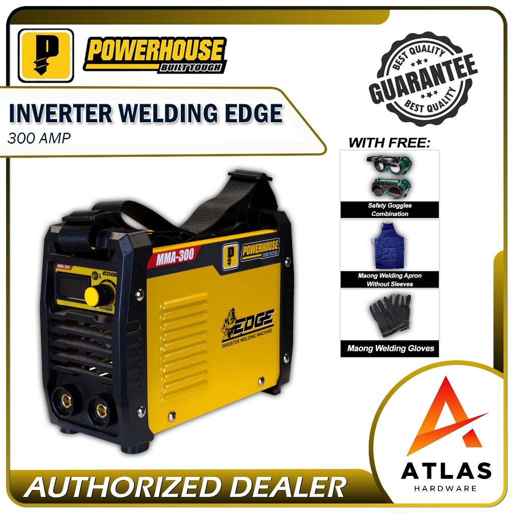 Powerhouse Inverter Welding Edge 300 AMP with Freebies | Shopee Philippines