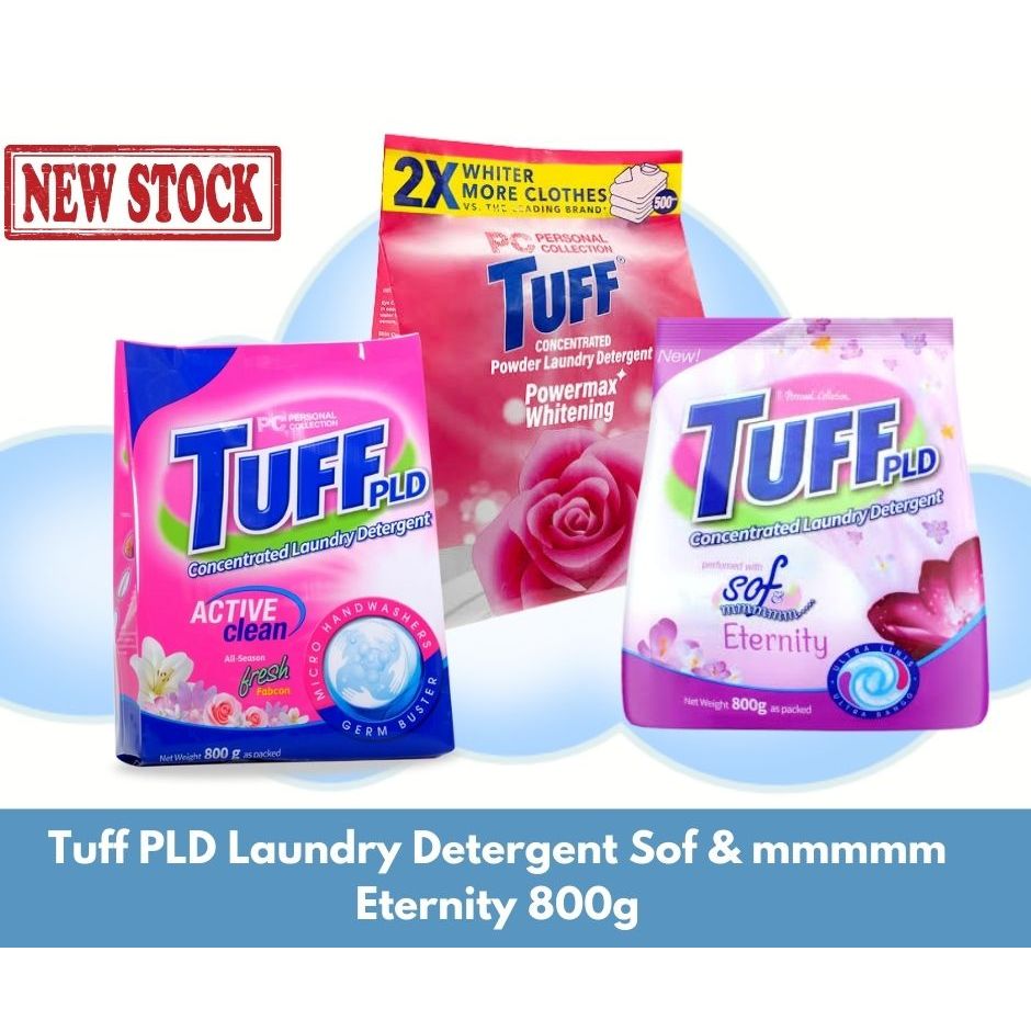 Tuff | Powder Laundry Detergent 800g |Cloud Direct Store | Shopee ...