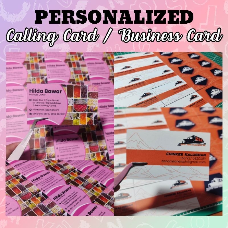 Calling Card / Business Card | Shopee Philippines