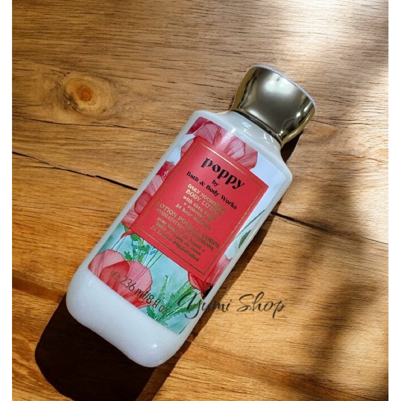Bath & Body Works Poppy Body Lotion 236ml | Shopee Philippines