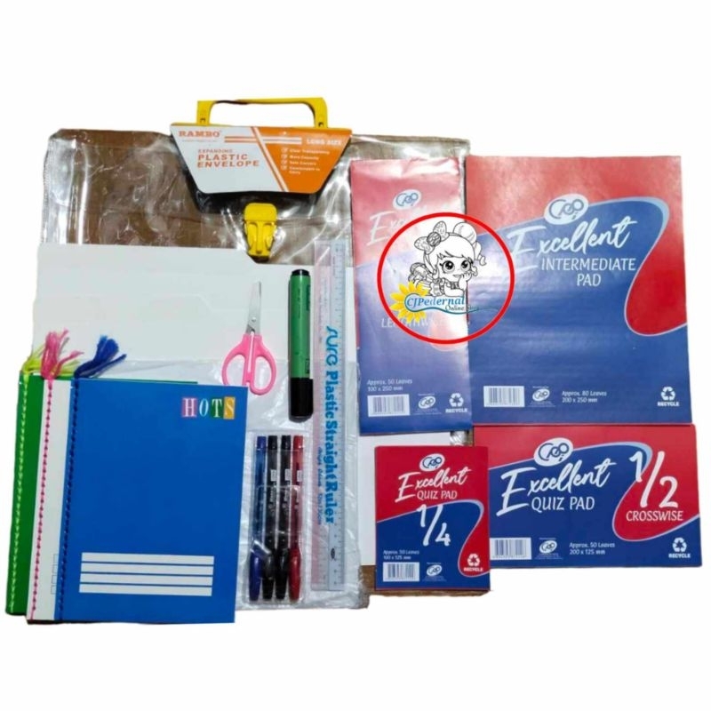 back to school bundle grade 6 to highschool school supplies bundle ...