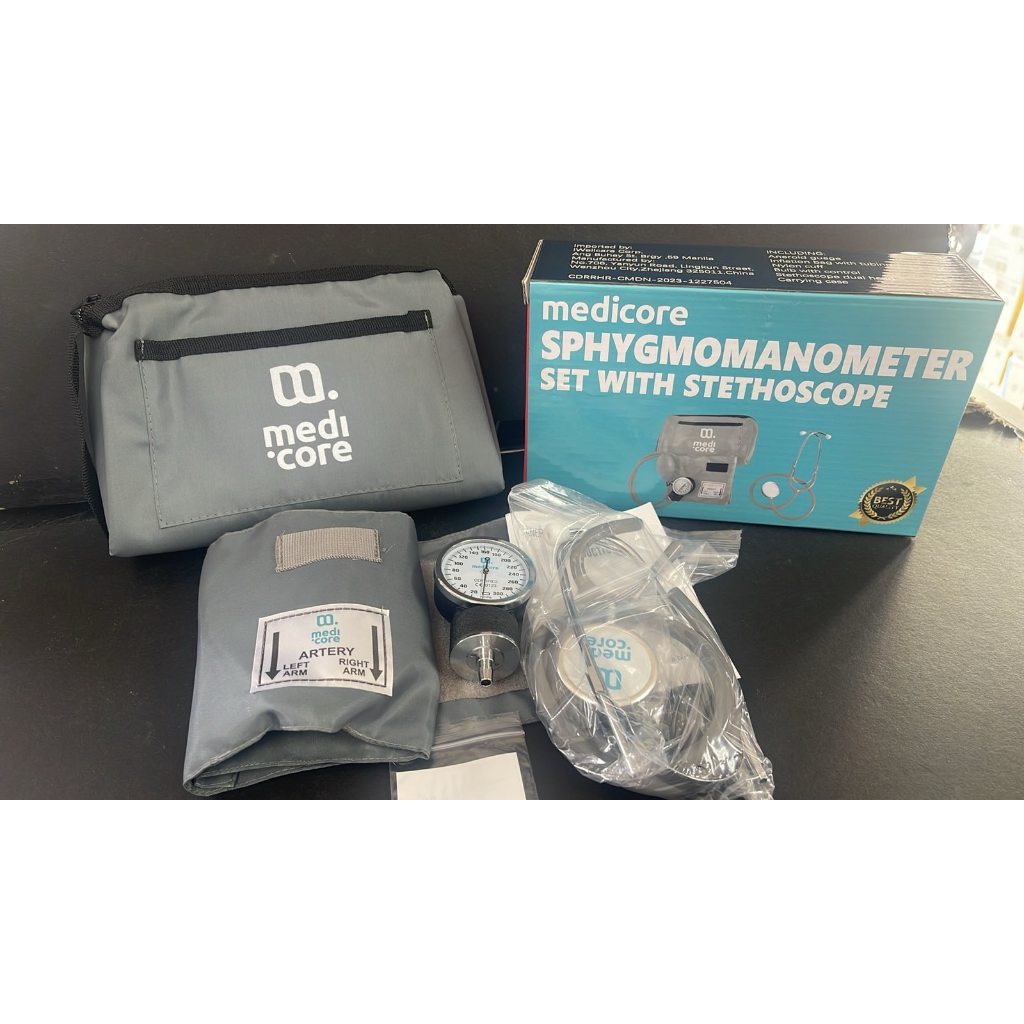 BP Apparatus Set Adult (Steth & Aneroid) Gray | Shopee Philippines