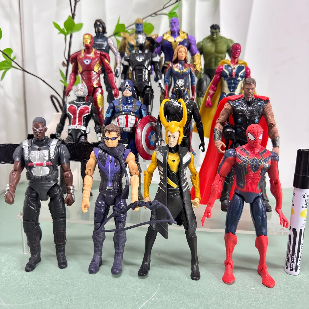 SALE!!! Avengers Iron Man Spider-Man Iron Spider Hulk Thanos Thor ...