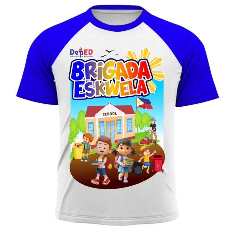 BRIGADA ESKWELA SUBLIMATED SHIRTS ( DESIGN #2 ) UNISEX | Shopee Philippines