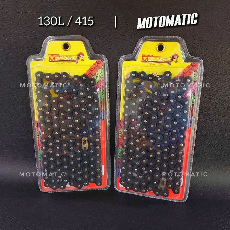 Mutarru heavy duty chain | 415 / 130L | Shopee Philippines