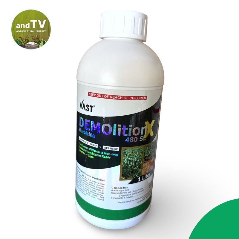 Demolition X Herbicide 480SL 1Liter | Shopee Philippines