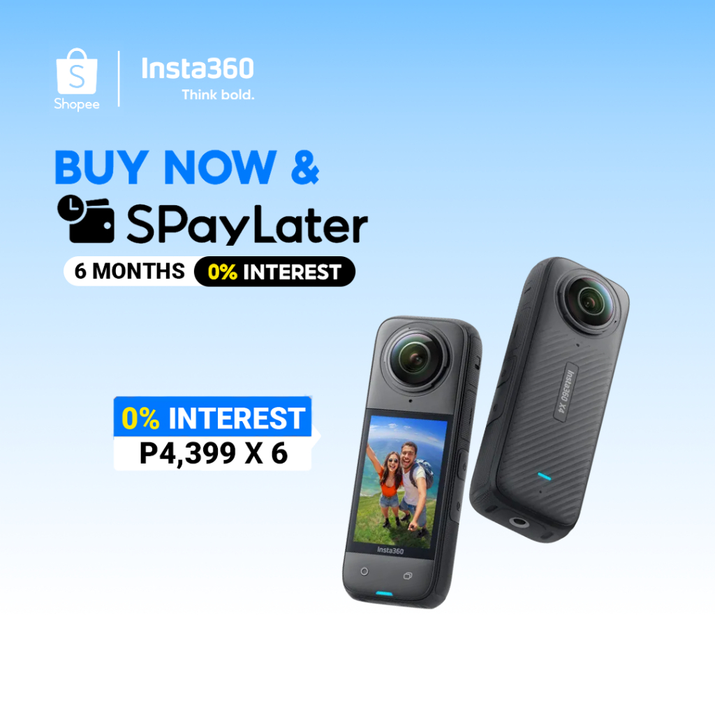 Insta360 X4 Waterproof Action Camera with 8K Resolution and 360° Active ...