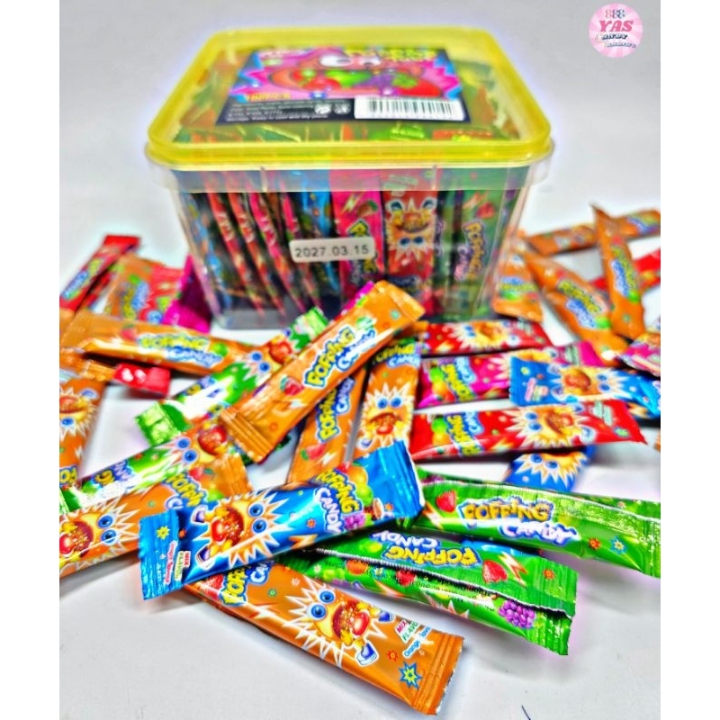 100pcs POPPING CANDY TUB FRUIT FLAVOR/loot bag fillers / paninda ...